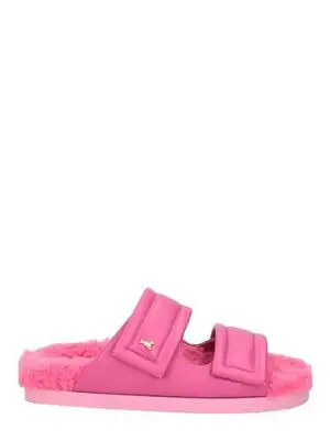 Patrizia Pepe Sandals In Leather - Fuchsia