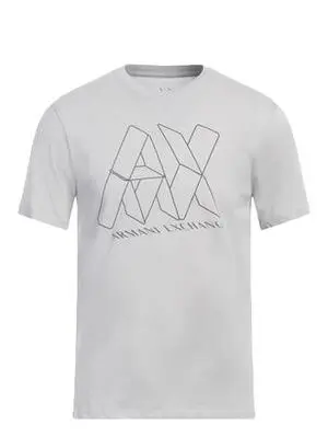 Armani Exchange T-shirt Size Organic Cotton - Grey