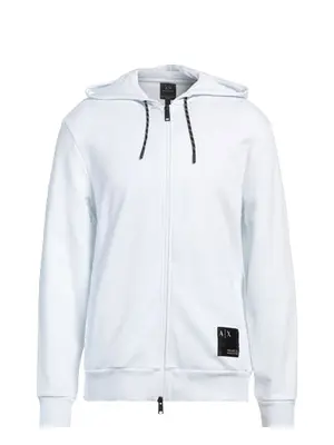 Armani Exchange Cotton-elastane Sweatshirt - White