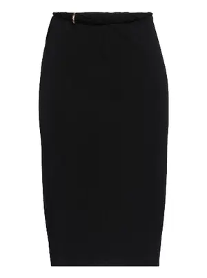 Versace Midi Pencil Skirt - Black