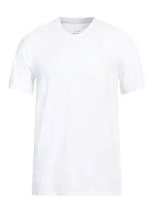 Armani Exchange T-shirt Size Cotton, Elastane - White