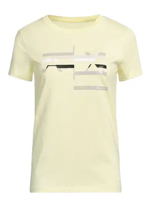 Armani Exchange Logo-print T-shirt - Yellow