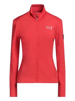 EA7 EA7 Polyester Blend Sweatshirt Red