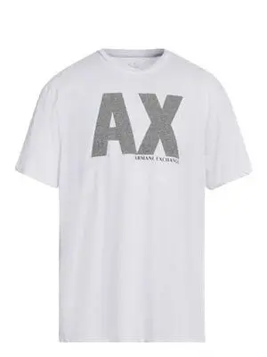 Armani Exchange T-shirt Size Cotton, Polyester - White