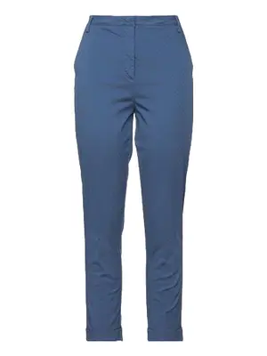 MANILA GRACE Tapered Trousers - Blue