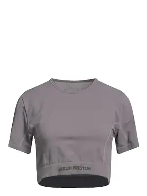 Heron Preston Crop Tee - Grey