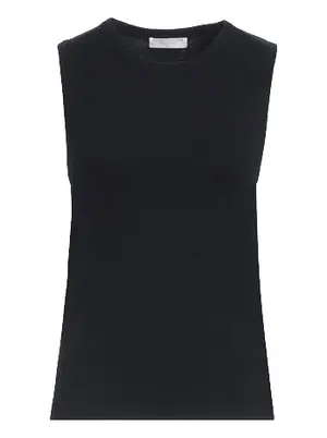 Majestic Filatures Knitted Top Navy
