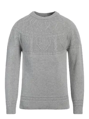 Alpha Studio Knit Sweater - Grey