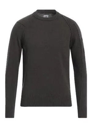 C.P. COMPANY Sweater In Wool And Polyamide - Green
