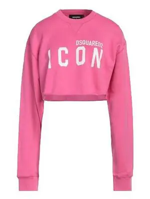 Dsquared2 Cotton-blend Fleece Sweatshirt - Pink