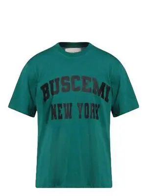Buscemi T-shirt Coral Size Cotton, Elastane - Green