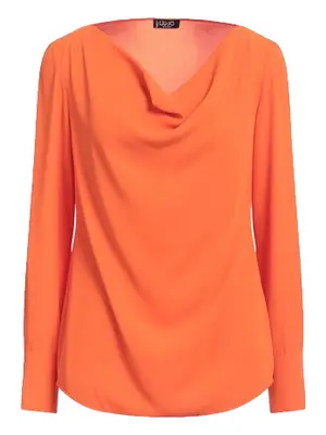 LIU •JO Crepe Top - Orange