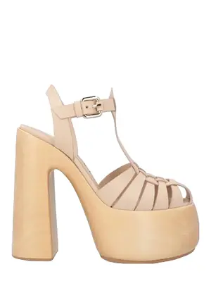 Casadei Sandals In Light Leather - Pink