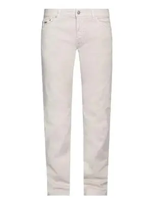 HARMONT & BLAINE Man Pants Beige Size 40 Cotton, Elastane Grey