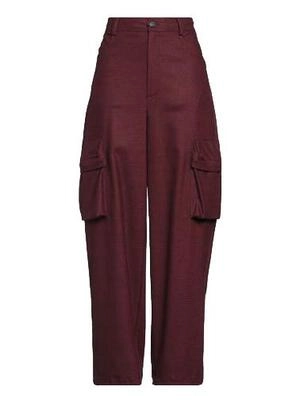 Pinko Glen Plaid Cargo Pants - Red