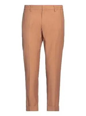 MESSAGERIE Cotton-linen Blend Trousers - Beige