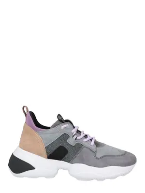 Hogan Leather Sneakers Grey