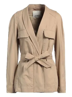 Isabel Marant Belted Cotton Jacket - Beige