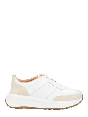 Fitflop Leather Sneakers - Beige