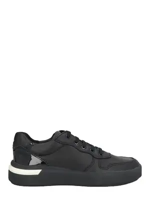 Geox Leather Low-top Sneakers - Black