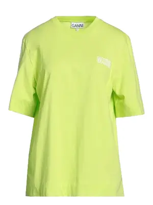 GANNI T-shirt - Green