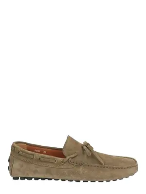 DOUCAL'S DOUCAL'S Leather Driving Loafers Green
