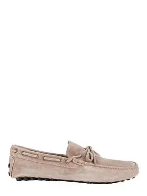 DOUCAL'S DOUCAL'S Leather Driving Loafers Grey