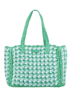 Kate Spade New York Shopper Bag Faux Raffia - Green