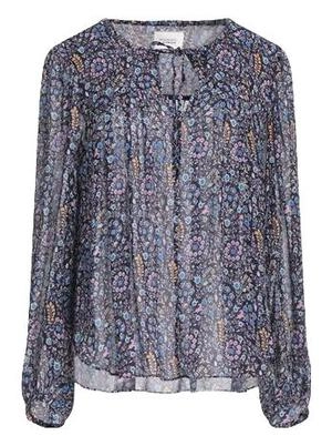 MARANT ETOILE MARANT ÉTOILE Dark Floral Print Viscose Blouse