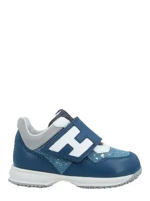 Hogan Low-top Sneakers With Brand Logo - Blue
