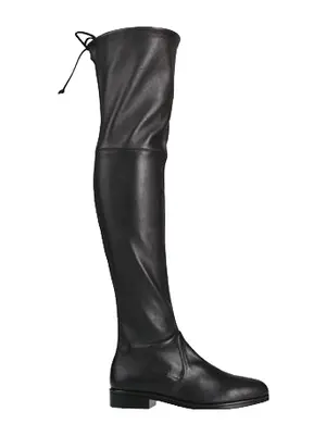 STUART WEITZMAN Leather Over-the-knee Boots - Black