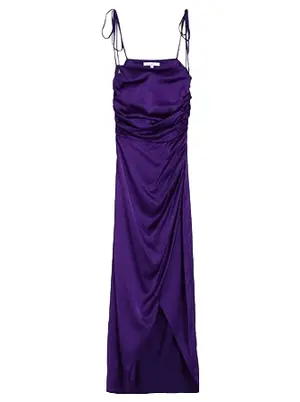 Patrizia Pepe Midi Dress - Purple