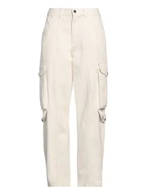Sandro Cotton Cargo Pants - White