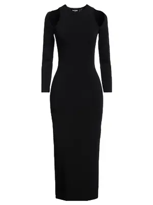 Dsquared2 Midi Bodycon Dress - Black