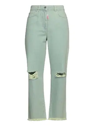 TWINSET Light Cotton Jeans - Green