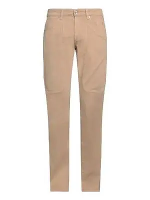 JECKERSON Jeans In Light Cotton And Elastane Beige