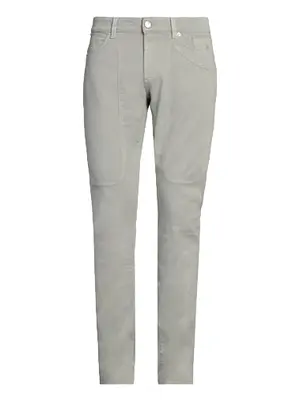 JECKERSON Jeans In Light Cotton And Elastane Green