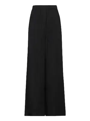 Max Mara MAX MARA Cotton Wide-Leg Pants Black