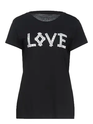 Armani Exchange Cotton T-shirt - Black