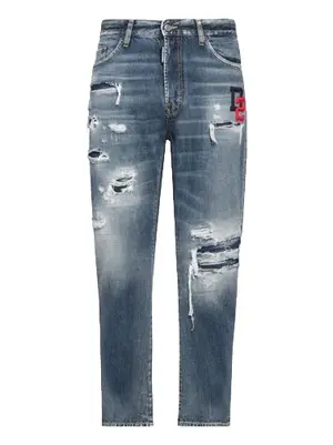 Dsquared2 Tapered Distressed Jeans - Blue