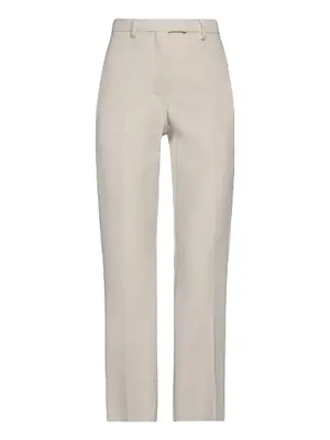 Max Mara S MAX MARA Bootcut Viscose And Cotton Blend Trousers Grey