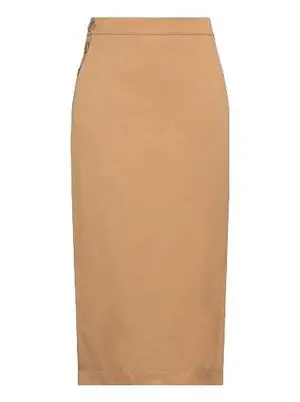 Max Mara Sfilata Midi Skirt Size Cotton - Beige