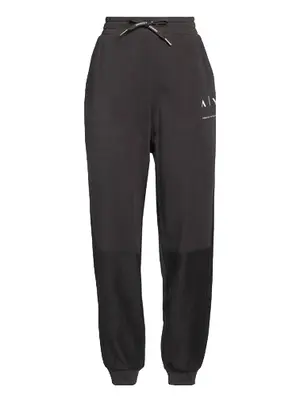 Armani Exchange Cotton Track Pants - Grey