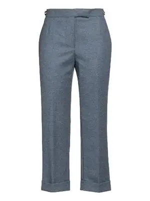 Thom Browne Straight-leg Virgin Wool Pants - Blue