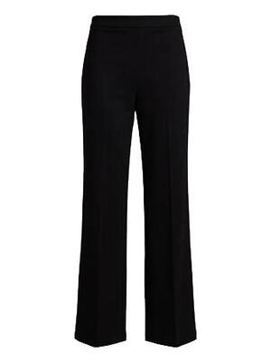 Alpha Studio Straight Leg Jersey Pants - Black