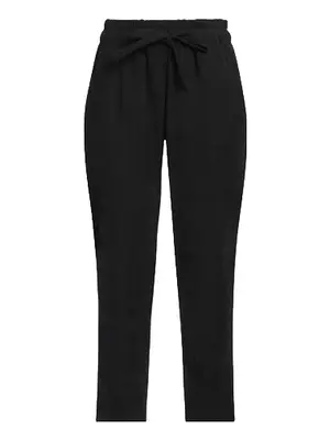 Alpha Studio Tapered Velvet Pants - Black