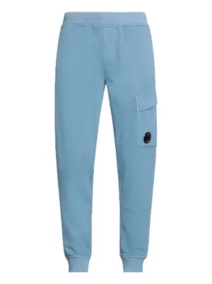 C.P. COMPANY Light Cotton Cargo Pants - Blue