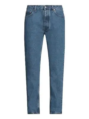 Palm Angels Straight-leg Denim Jeans - Blue