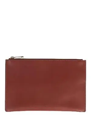 Il Bisonte Leather Pouch - Brown