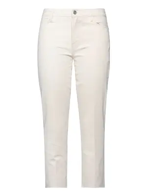 FRAME Tapered Leg Jeans - Off White